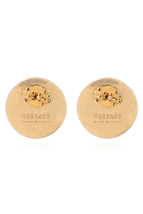 Gold Medusa earrings Versace - Vitkac GB